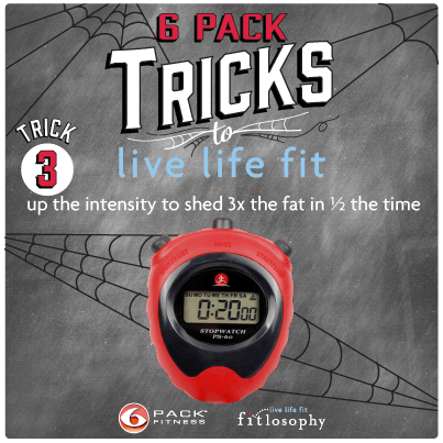 6 Pack Tricks To Live Life Fit: Trick #3 Get Intense To Torch Fat ...