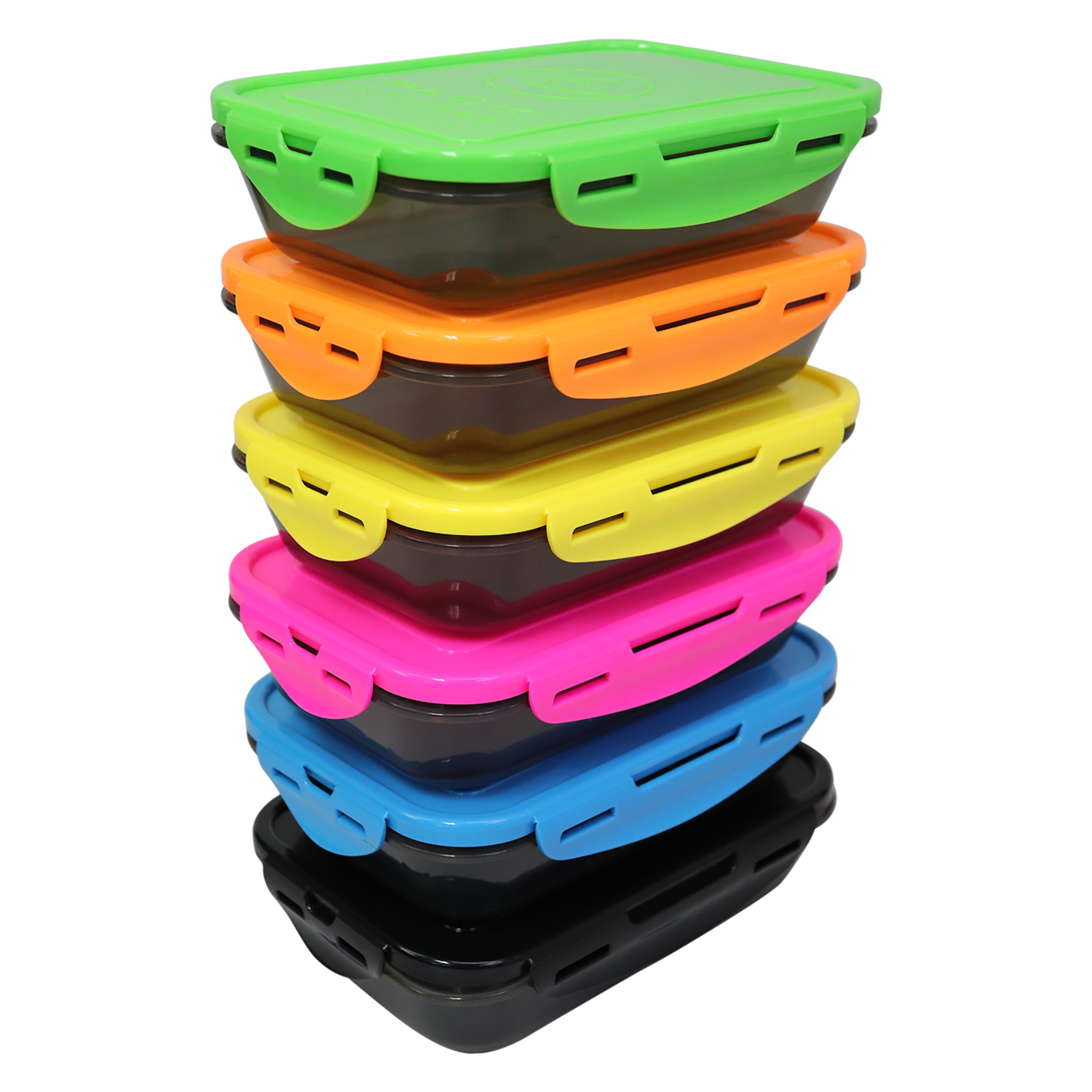Sure Seal 24 oz. Meal Prep Containers (Set of 6) | Variety Pack – Pure ...